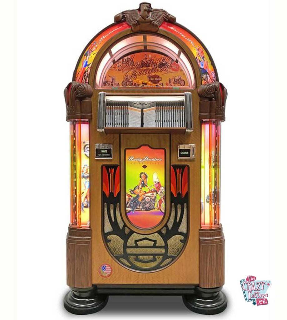 Jukebox Rock-ola CD H-D American Beauties » Thecrazyfifties.es