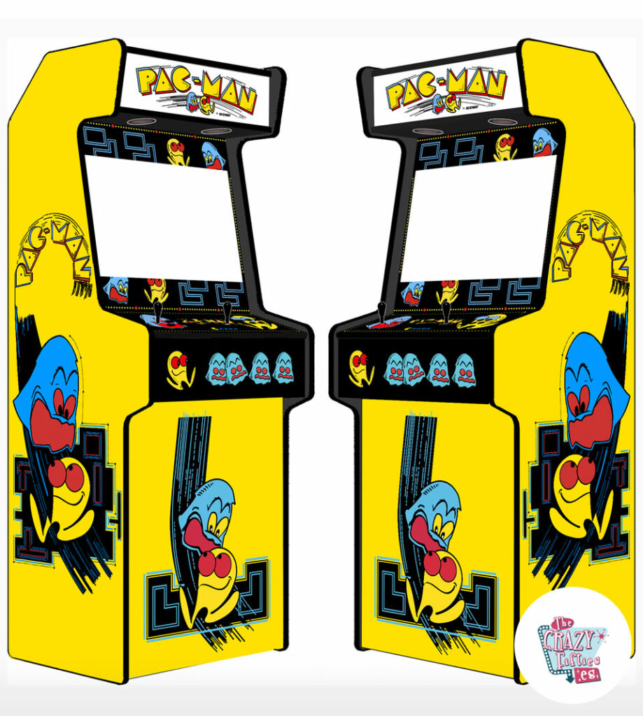 Pac-Man coasters »Thecrazyfifties.es