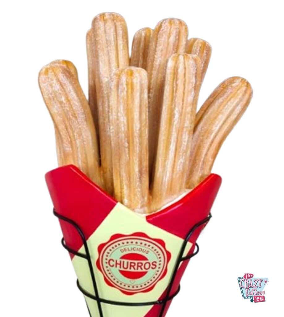 Figura Decoración Paquete Churros » Thecrazyfifties.es
