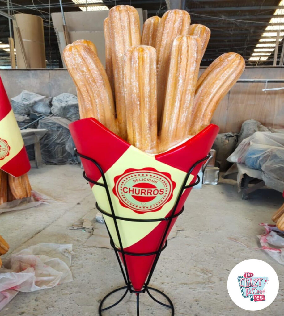 Figura Decoración Paquete Churros » Thecrazyfifties.es